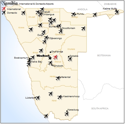 Namibia Airports - Download Flash