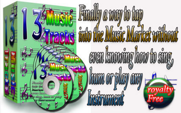 13 royalty free Music Tracks - Tradebit