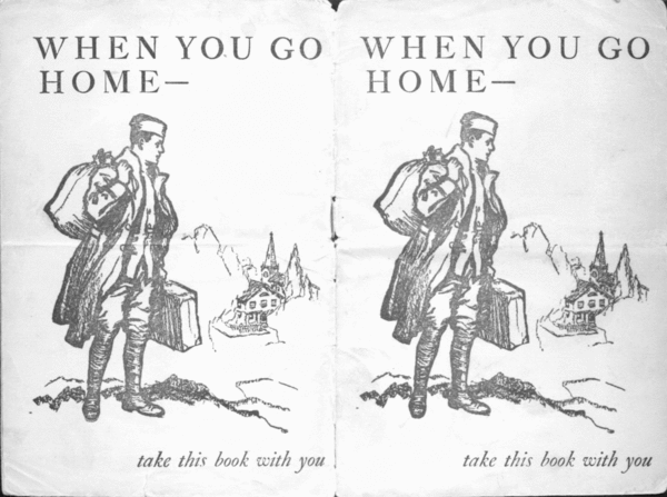 WWI Military Pamphlet about Venereal Disease - Funny - Tradebit