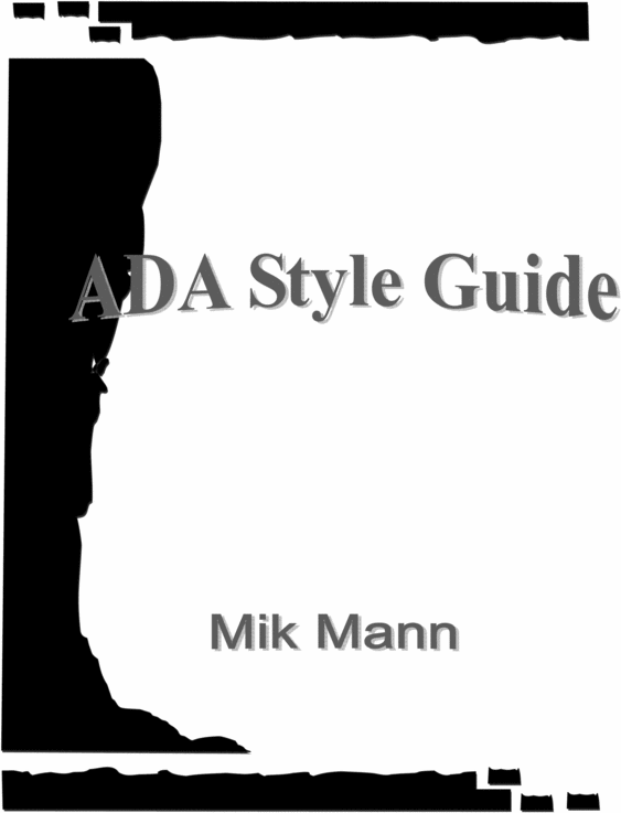 Ada Style Guide - Tradebit
