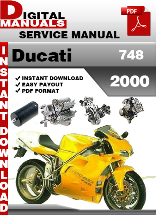 Ducati 748 2000 Factory Service Repair Manual - Tradebit