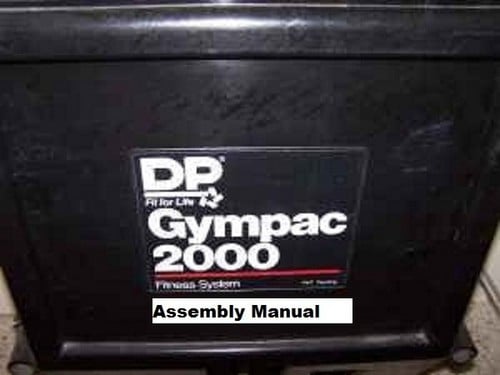Dp Gympac 1500 Fitness System Manual torent - vehiclenews