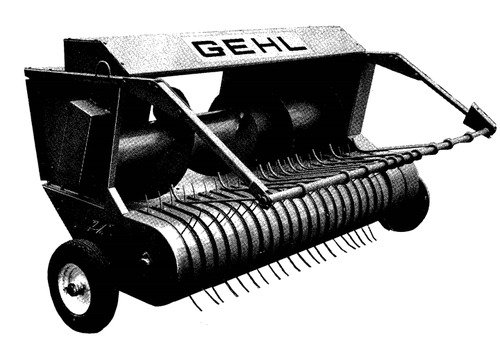 GEHL HA1000 Hay Attachment Parts Manual - Tradebit