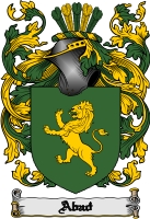Abad Family Crest Abad Coat of Arms - Tradebit