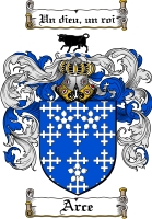 Arce Family Crest Arce Coat of Arms - Tradebit