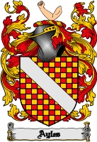 Ayles Family Crest Ayles Coat of Arms - Tradebit