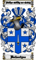 Ballantyne Family Crest Ballantyne Coat of Arms - Tradebit