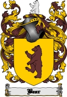 Bear Family Crest Bear Coat of Arms - Tradebit