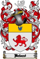 Boland Family Crest Boland Coat of Arms - Tradebit