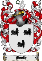 Booth Family Crest Booth Coat of Arms - Tradebit
