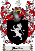 Bratton Family Crest Bratton Coat of Arms - Tradebit