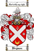 Bryson Family Crest Bryson Coat of Arms - Tradebit