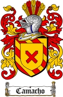 Camacho Family Crest Camacho Coat of Arms - Tradebit