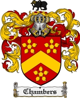 Chambers Family Crest Chambers Coat of Arms Digital Download - Tradebit
