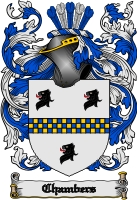 Chambers Family Crest Chambers Coat of Arms - Tradebit