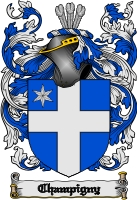 Champigny Family Crest Champigny Coat of Arms - Tradebit