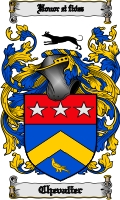 Chevalier Family Crest Chevalier Coat of Arms - Tradebit