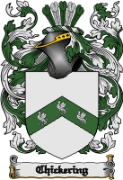 Chickering Family Crest Chickering Coat of Arms - Tradebit