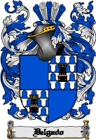 Delgado Family Crest Delgado Coat of Arms - Tradebit
