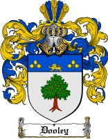 Dooley Family Crest Dooley Coat of Arms - Tradebit