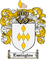 Essington Family Crest Essington Coat of Arms Digital Download - Tradebit