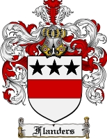 Flanders Family Crest Flanders Coat of Arms Digital Download - Tradebit