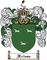 Friese Family Crest Friese Coat of Arms Digital Download - Tradebit