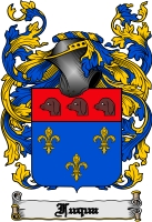 Fuqua Family Crest Fuqua Coat of Arms Digital Download - Tradebit