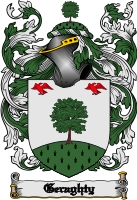 Geraghty Family Crest Geraghty Coat of Arms Digital Download - Tradebit