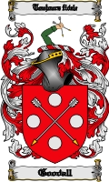Goodall Family Crest Goodall Coat of Arms Digital Download - Tradebit