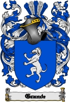 Grande Family Crest Grande Coat of Arms Digital Download - Tradebit