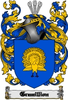 Gremillion Family Crest Gremillion Coat of Arms Digital Download - Tradebit