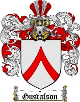 Gustafson Family Crest Gustafson Coat of Arms - Tradebit