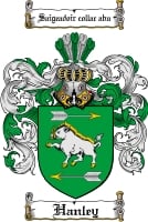 Hanley Family Crest Hanley Coat of Arms Digital Download - Tradebit