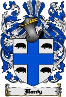 Hardy Family Crest Hardy Coat of Arms Digital Download - Tradebit