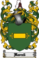 Harrell Family Crest Harrell Coat of Arms Digital Download - Tradebit
