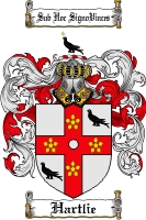 Hartlie Family Crest Hartlie Coat of Arms Digital Download - Tradebit