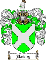 Hawley Family Crest Hawley Coat of Arms - Tradebit