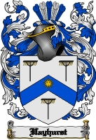 Hayhurst Family Crest Hayhurst Coat of Arms Digital Download - Tradebit