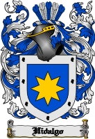 Hidalgo Family Crest Hidalgo Coat of Arms Digital Download - Tradebit