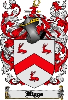 Higgs Family Crest Higgs Coat of Arms Digital Download - Tradebit