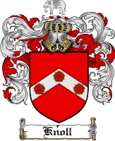 Knoll Family Crest Knoll Coat of Arms - Tradebit