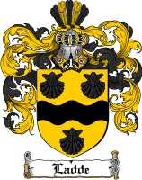 Ladde Family Crest Ladde Coat of Arms - Tradebit