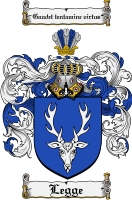 Legge Family Crest Legge Coat of Arms Digital Download - Tradebit