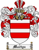 Martyn Family Crest Martyn Coat of Arms - Tradebit