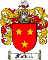 Matlock Family Crest Matlock Coat of Arms - Tradebit
