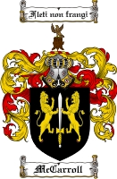 Mccarroll Family Crest Mccarroll Coat of Arms - Tradebit