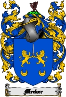 Meeker Family Crest Meeker Coat of Arms Digital Download - Tradebit