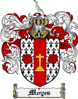 Moyes Family Crest Moyes Coat of Arms Digital Download - Tradebit