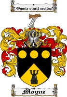 Moyne Family Crest Moyne Coat of Arms - Tradebit